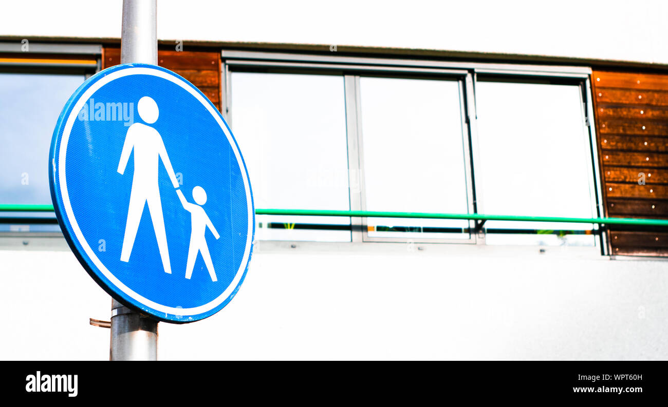 Dutch road sign footpath hi-res stock photography and images - Alamy