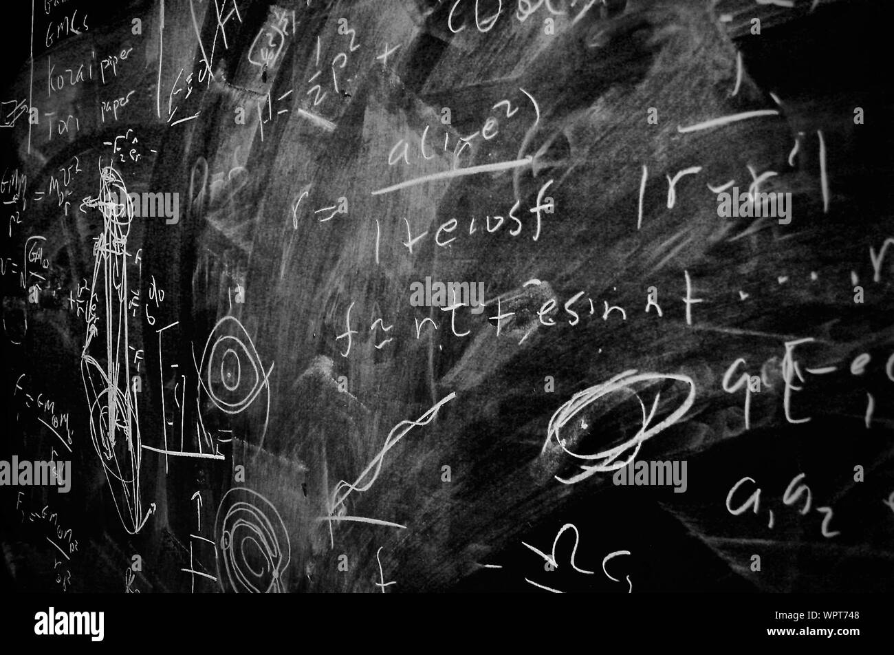 Full frame blackboard Black and White Stock Photos & Images - Alamy