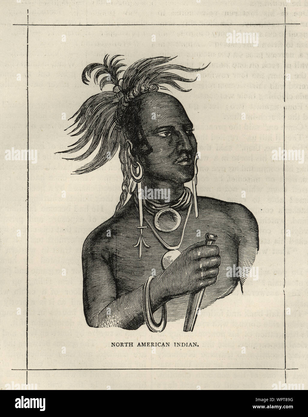 19th century portrait native american hi-res stock photography and ...