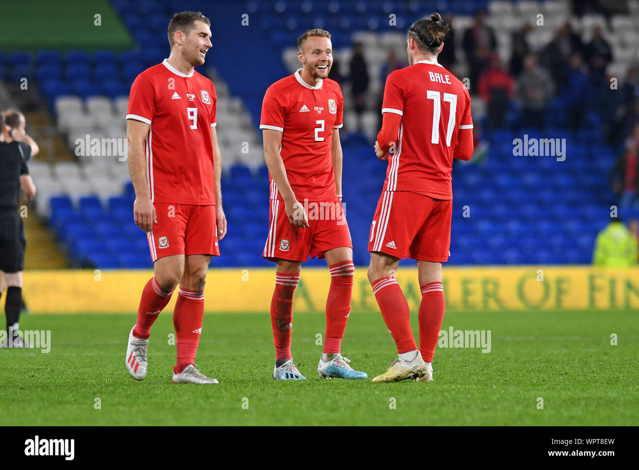 Cardiff, UK. 09th Sep, 2019. Cardiff - UK - 6th September : Wales v ...