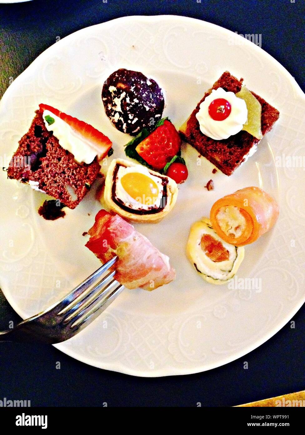 Russian breakfast hi-res stock photography and images - Alamy