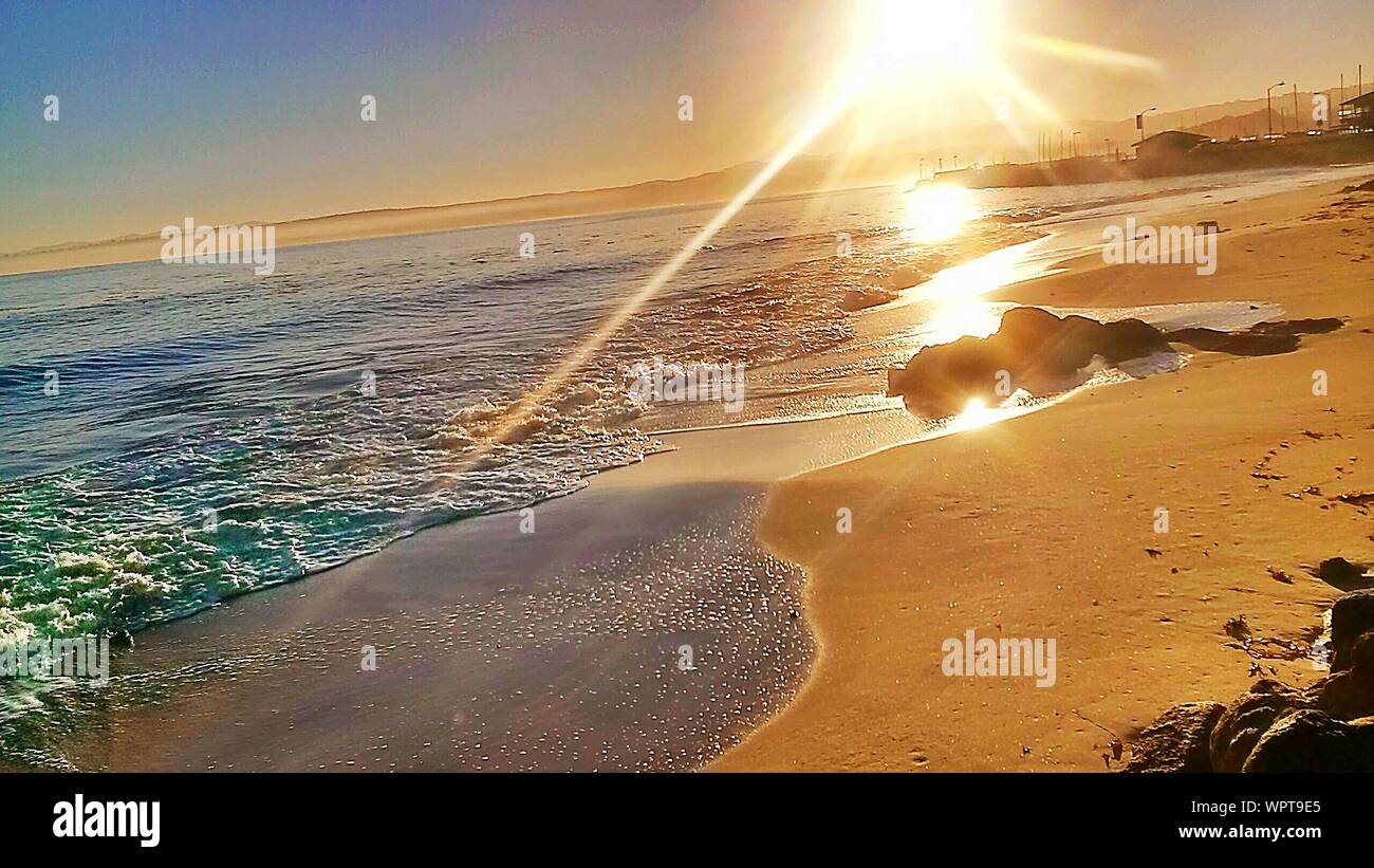 Beach sand shining hi-res stock photography and images - Alamy