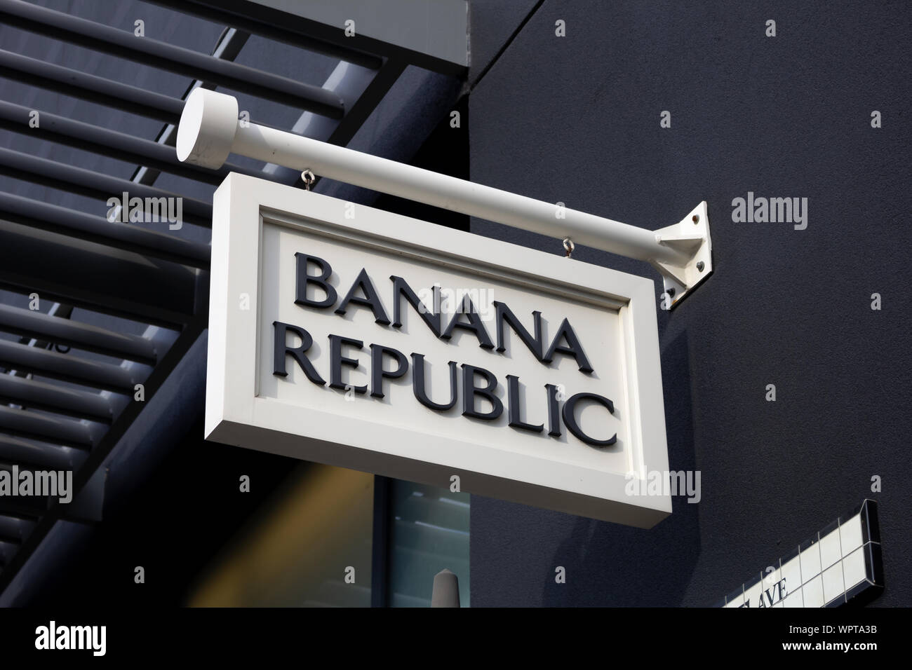 Los Angeles, California, United States - 02-22-2019: A view of a store ...