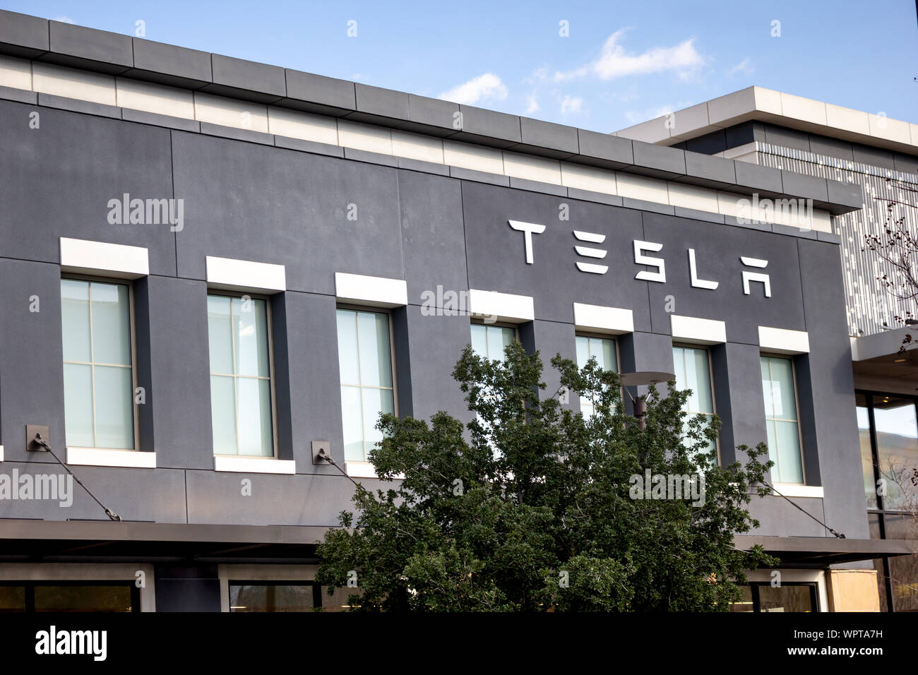 Los Angeles, California, United States - 02-22-2019: A view of a store ...