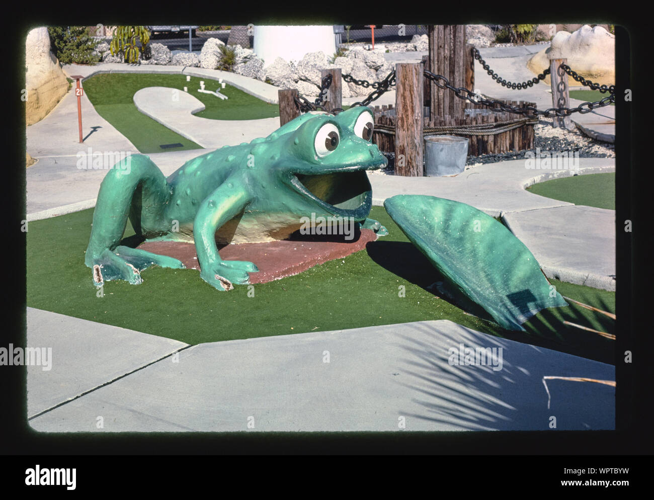 Sculpture at miniature golf course hi-res stock photography and images ...