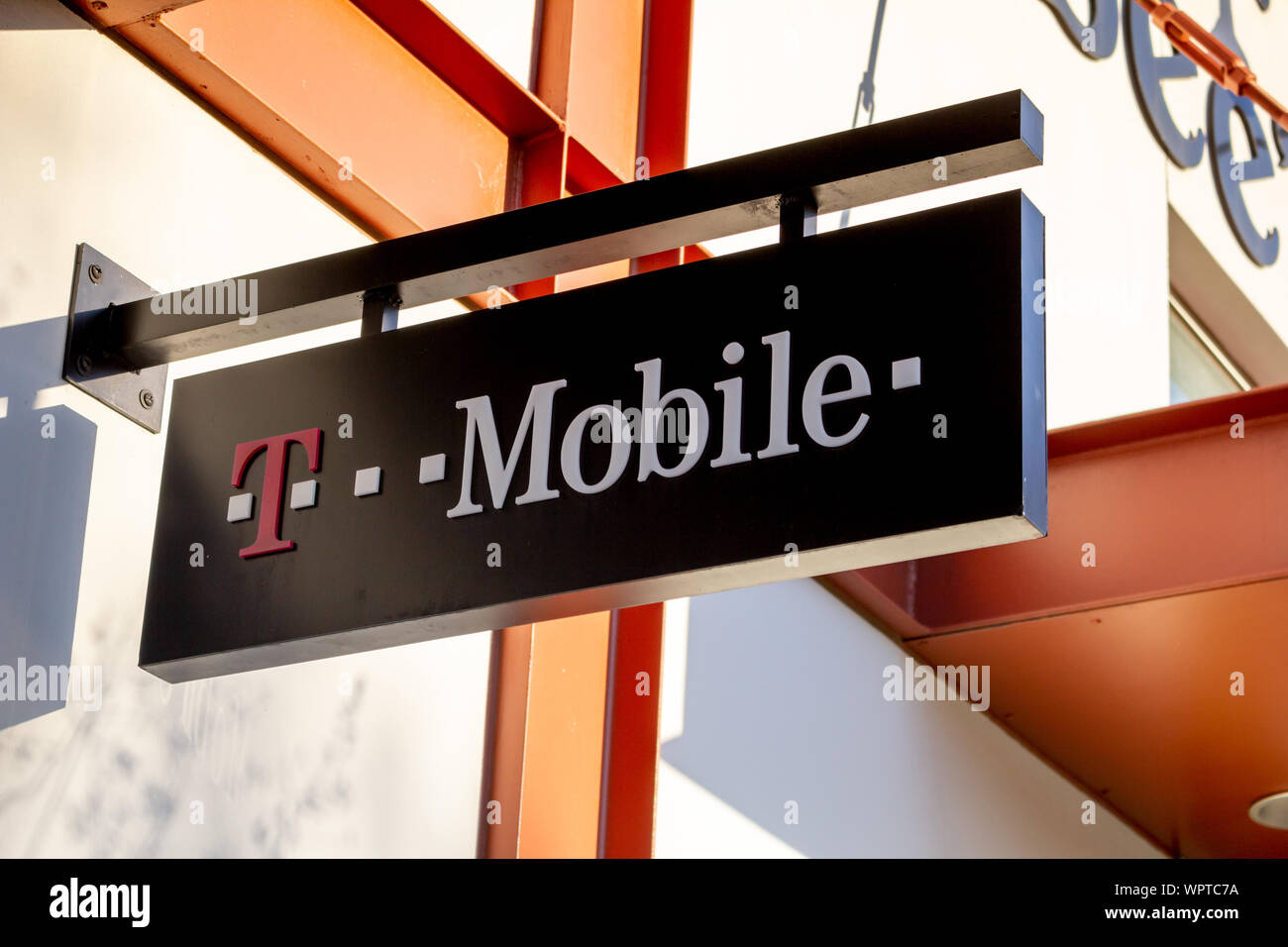 Los Angeles, California, United States - 02-22-2019: A view of a store ...