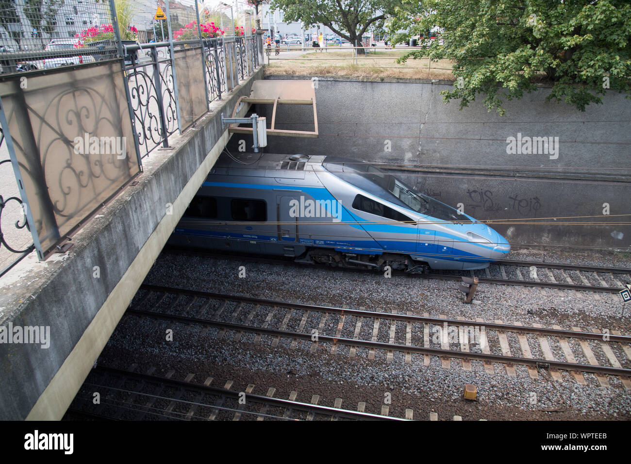 Pkp intercity ed250 pendolino train hi-res stock photography and images ...