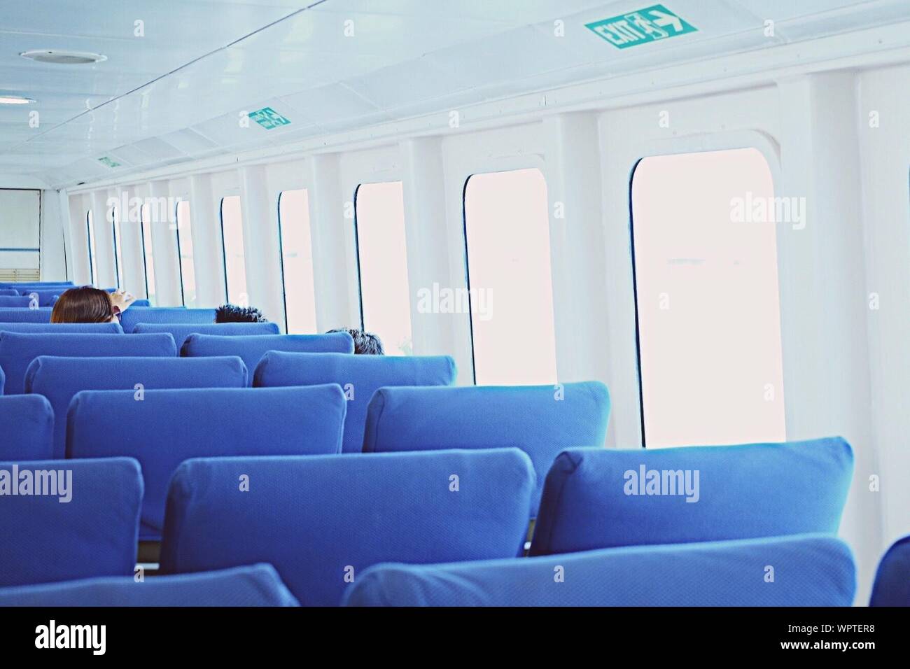 Seats of a ferry hi-res stock photography and images - Alamy