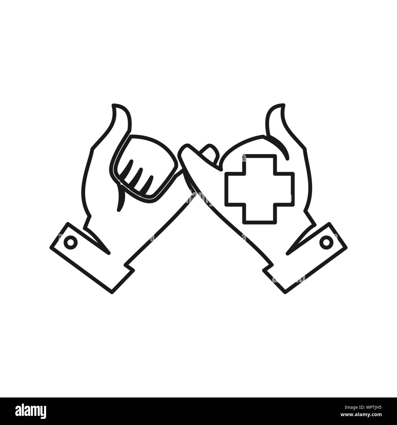 Cross collaboration vector vectors hi-res stock photography and images ...