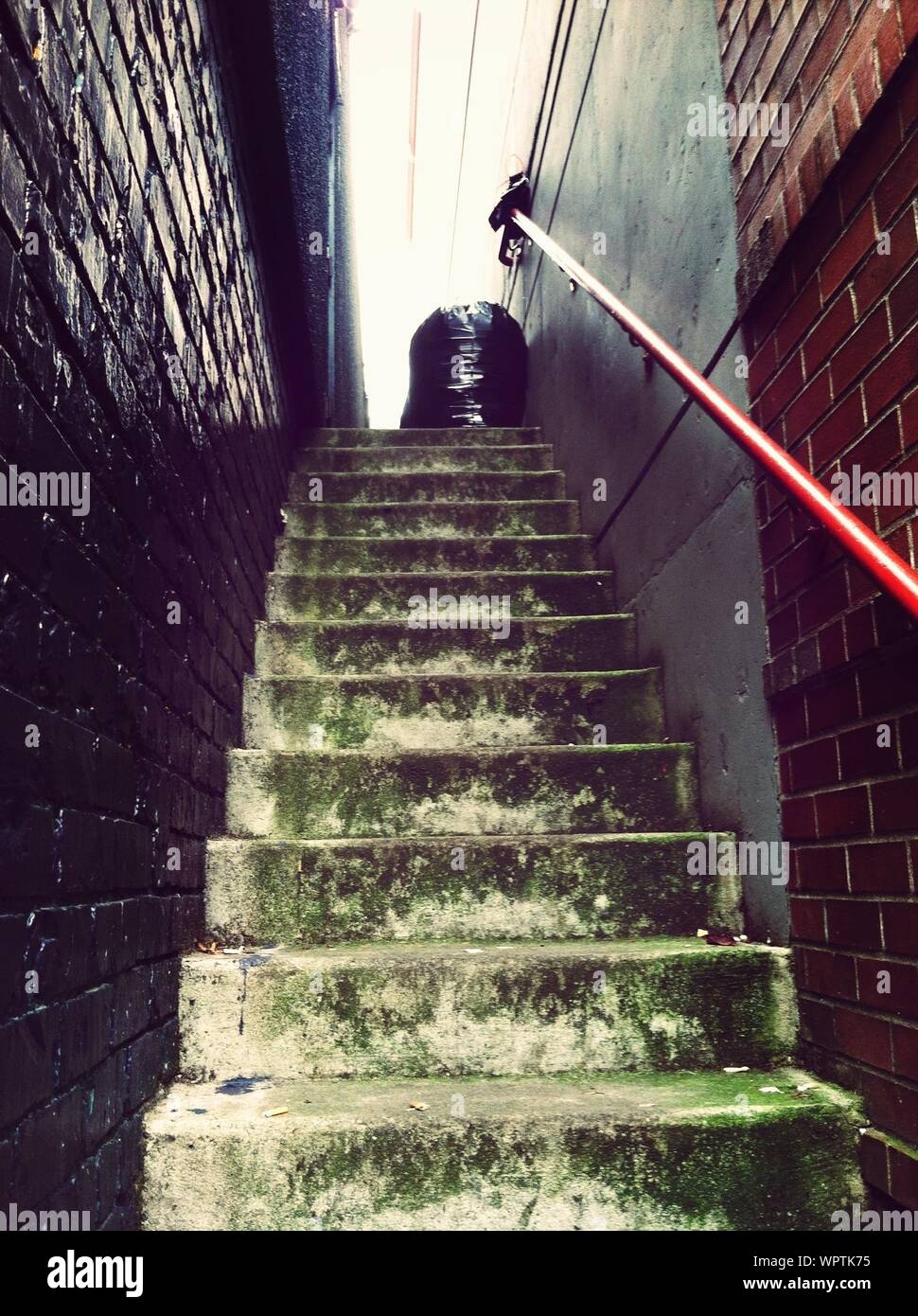 Steps Between Buildings High Resolution Stock Photography and Images ...