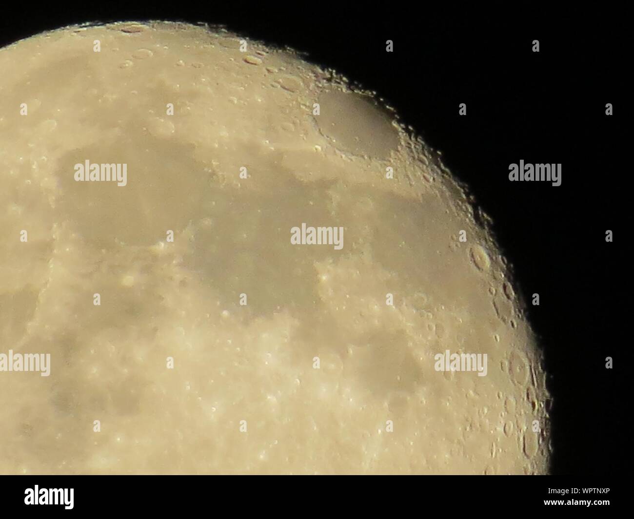 Model Of Moon Stock Photo - Alamy