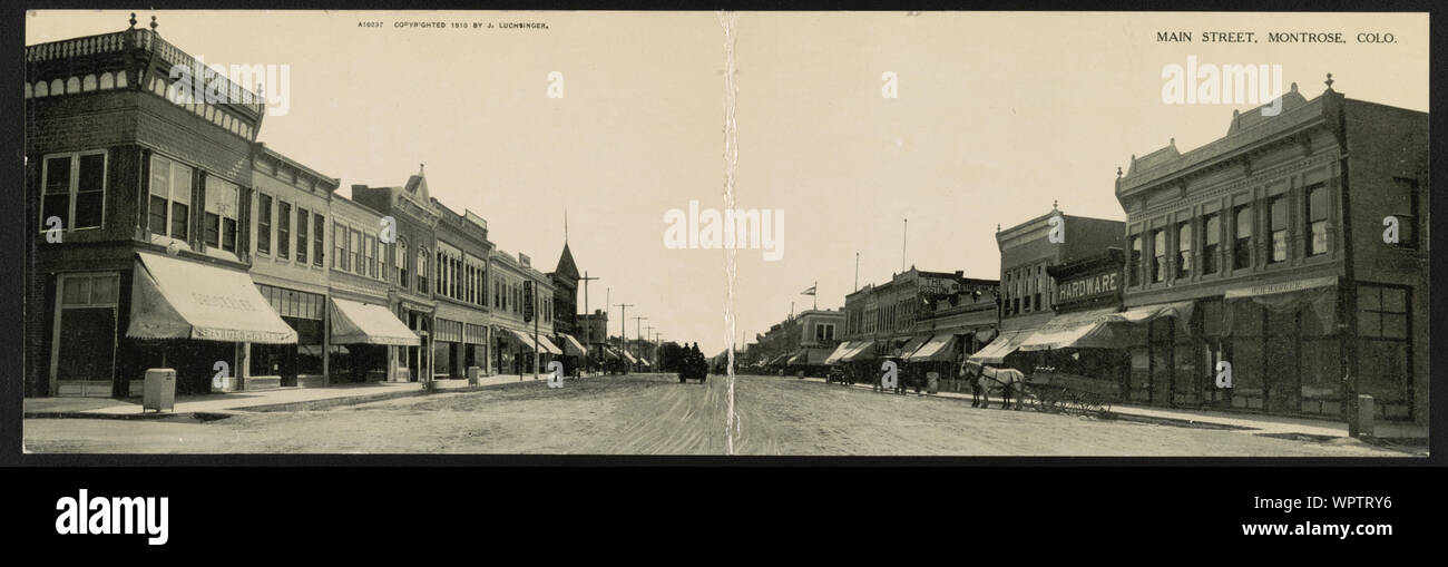 Main street montrose colorado hi-res stock photography and images - Alamy