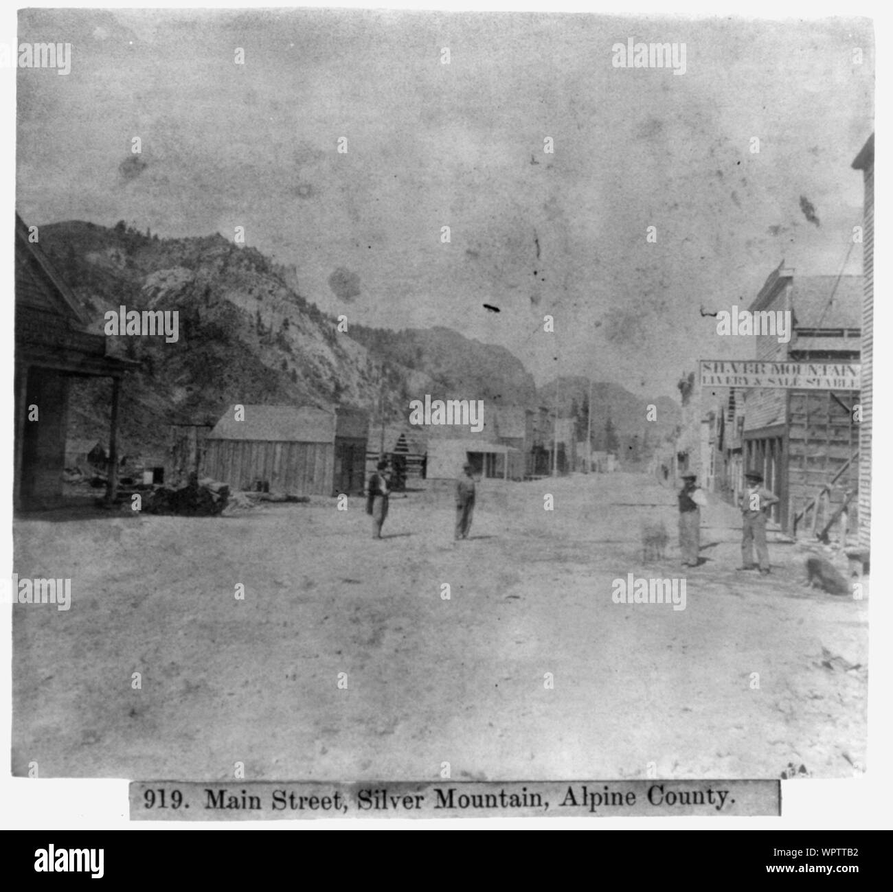 Silver mountain Black and White Stock Photos & Images - Alamy