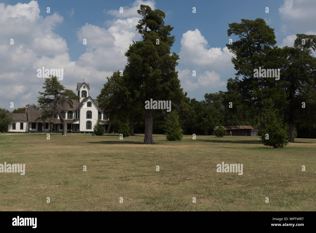 Main house at the Stephen Decatur Lawrence Homestead, Opal Lawrence ...