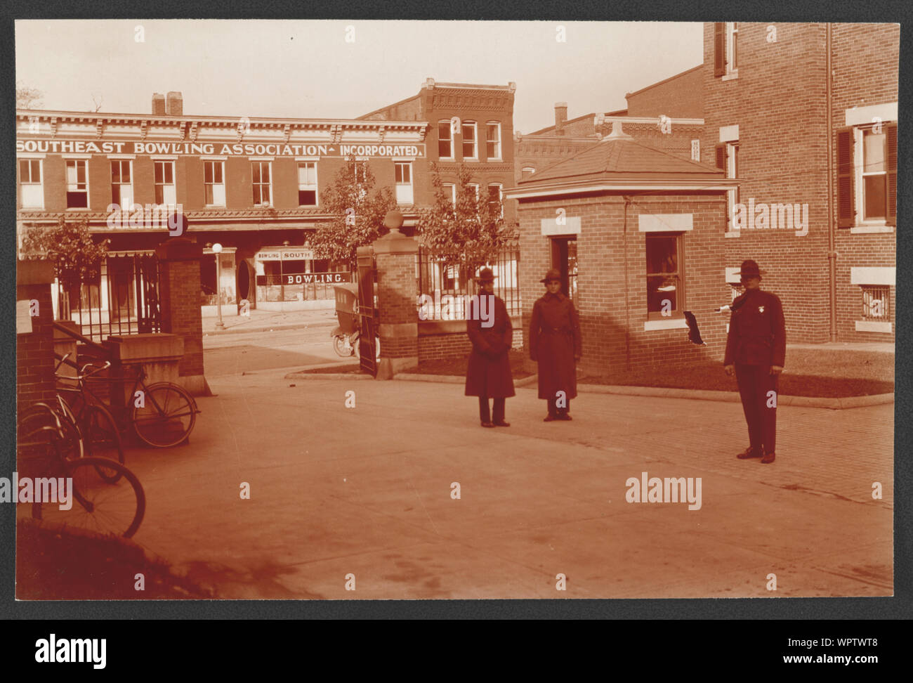 Main gate, Marine Barracks, Washington, D.C Stock Photo - Alamy