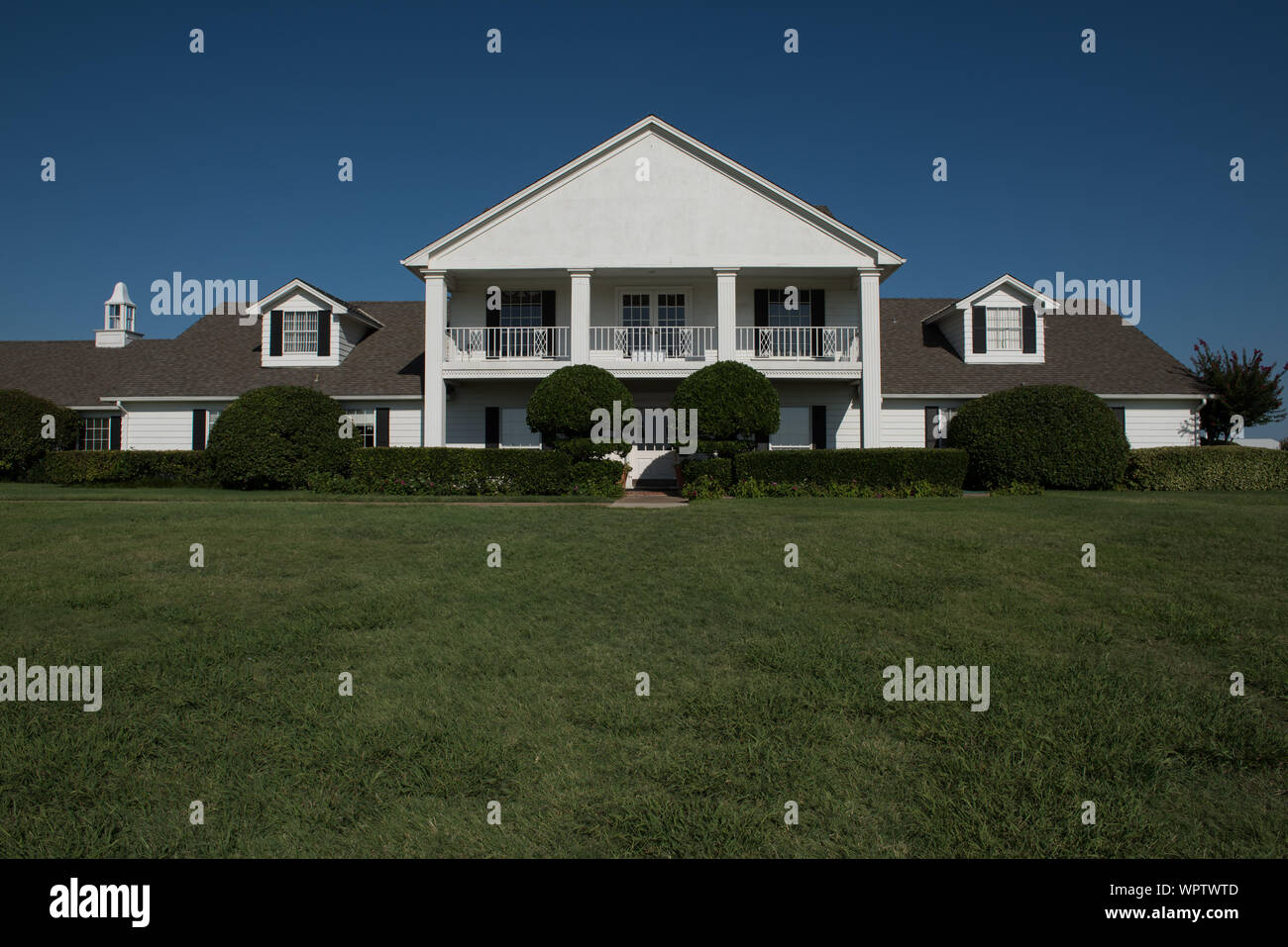 Main house at Southfork Ranch in Parker, Texas, north of Dallas, where ...