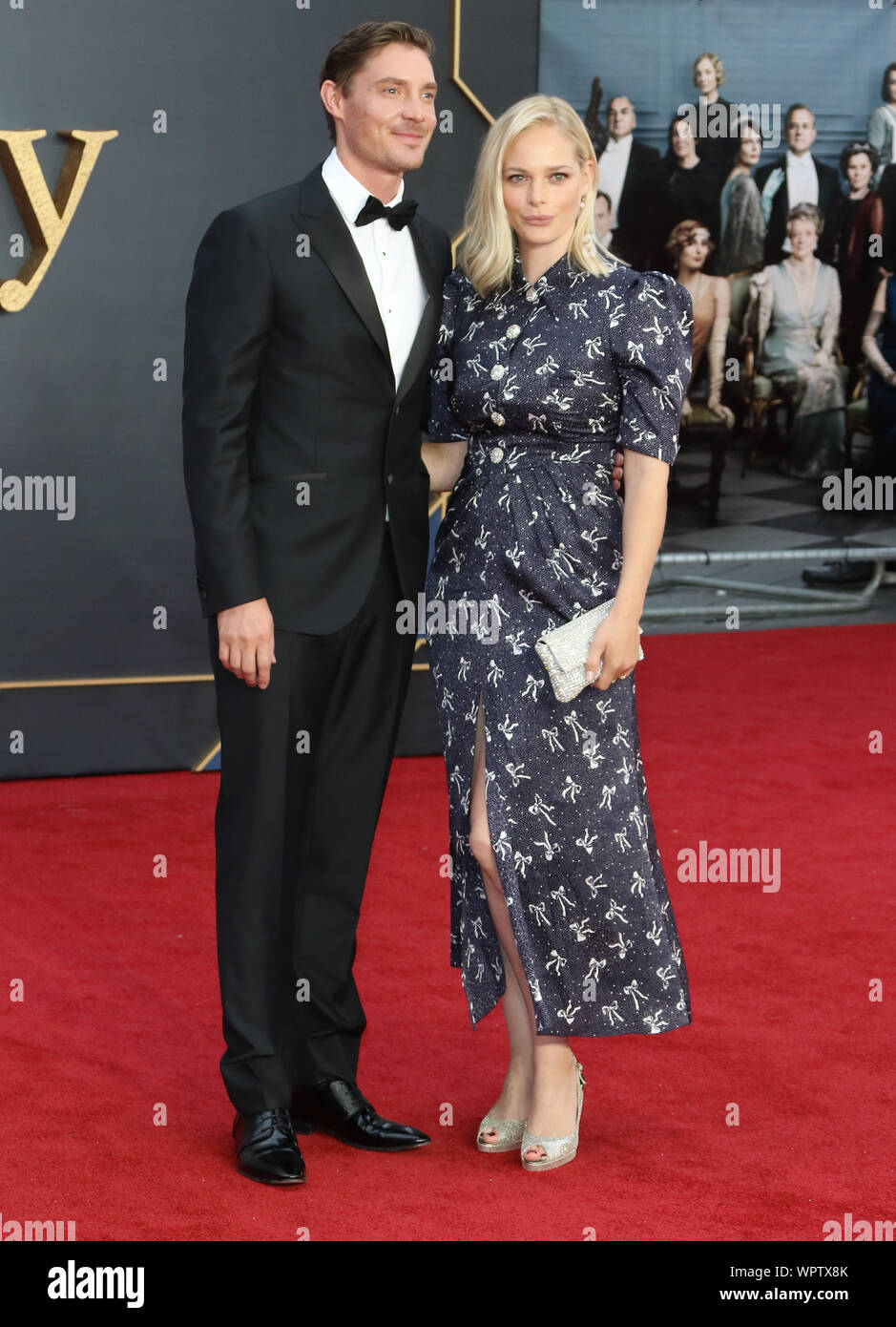Max Brown and Annabelle Horsey, Downton Abbey - World Premiere ...