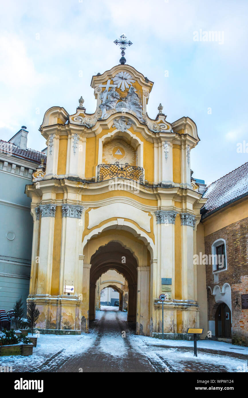 Monastery of the holy trinity vilnius hi-res stock photography and ...