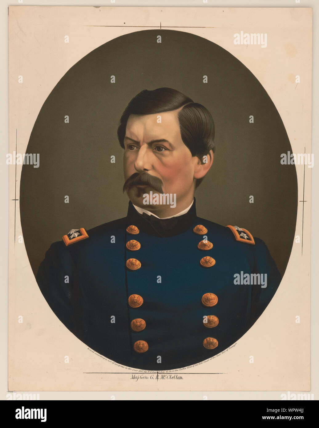 George mcclellan major hi-res stock photography and images - Alamy
