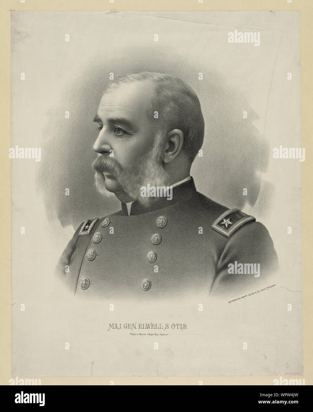 Maj. Gen. Elwell S. Otis Stock Photo - Alamy