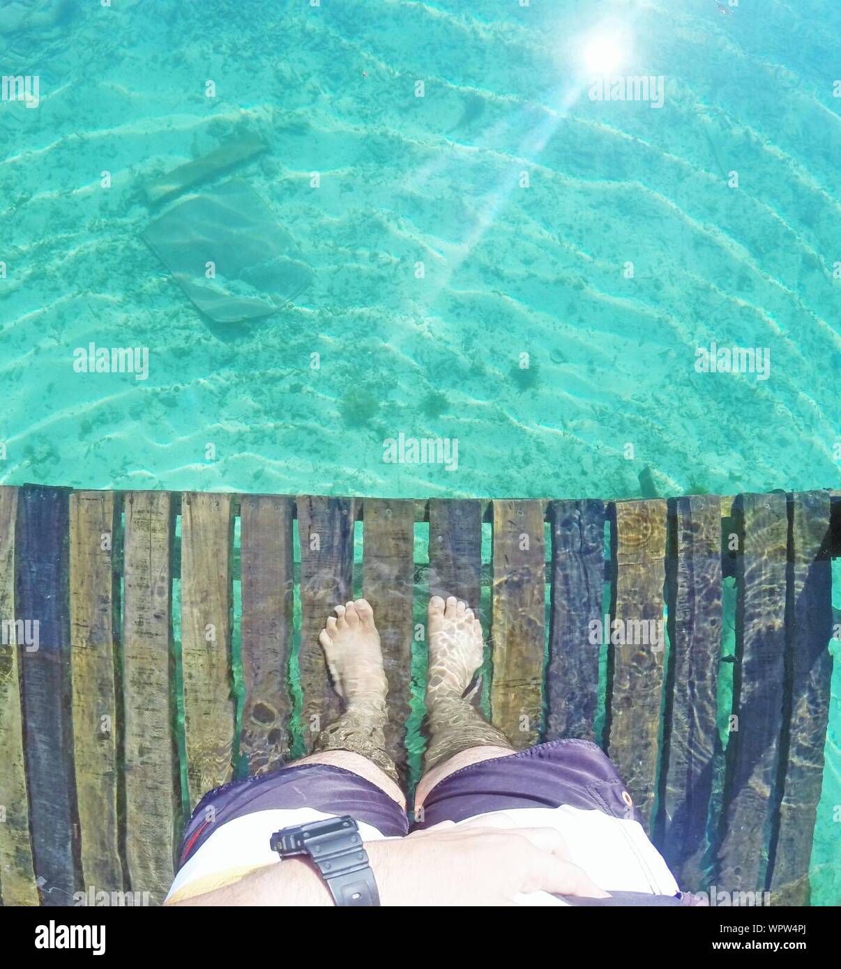 Underwater pier hi-res stock photography and images - Alamy