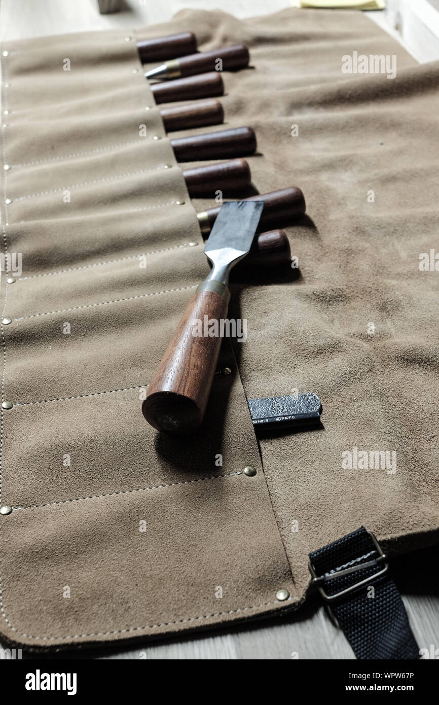 Row of tools hi-res stock photography and images - Alamy