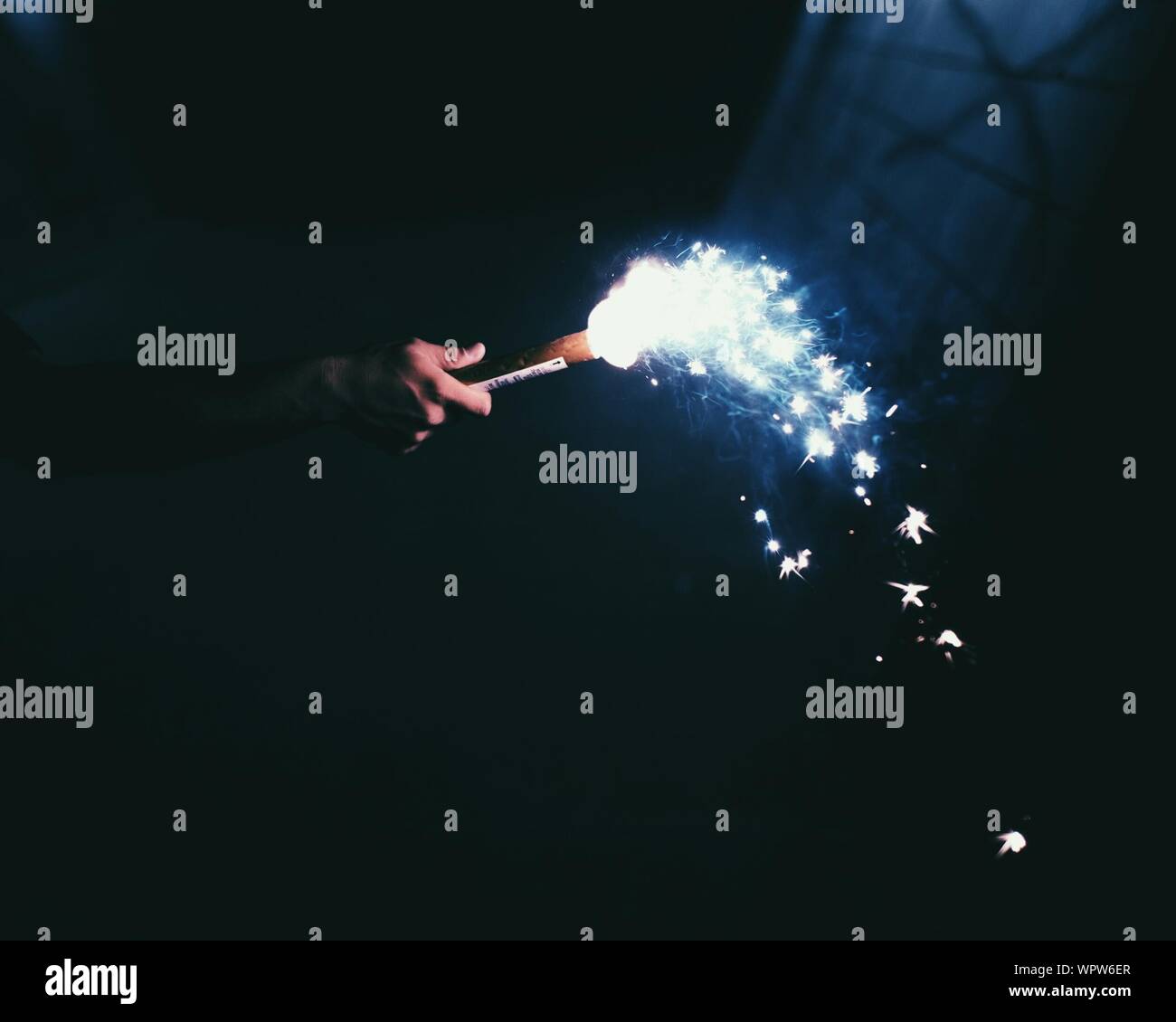 Hand firework hi-res stock photography and images - Alamy