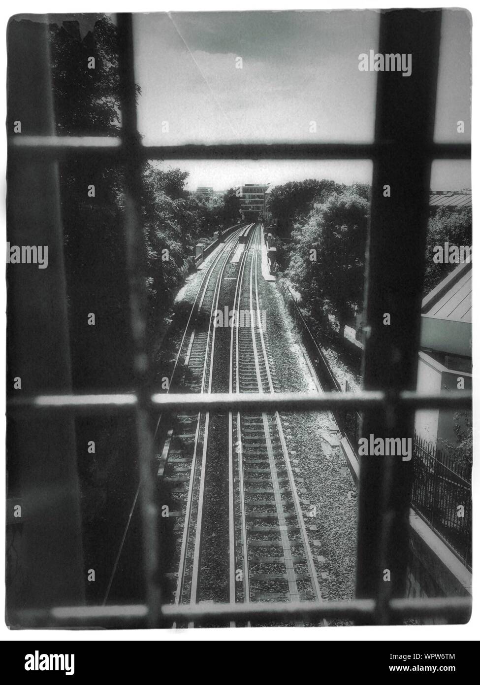 People seen through window Cut Out Stock Images & Pictures - Alamy