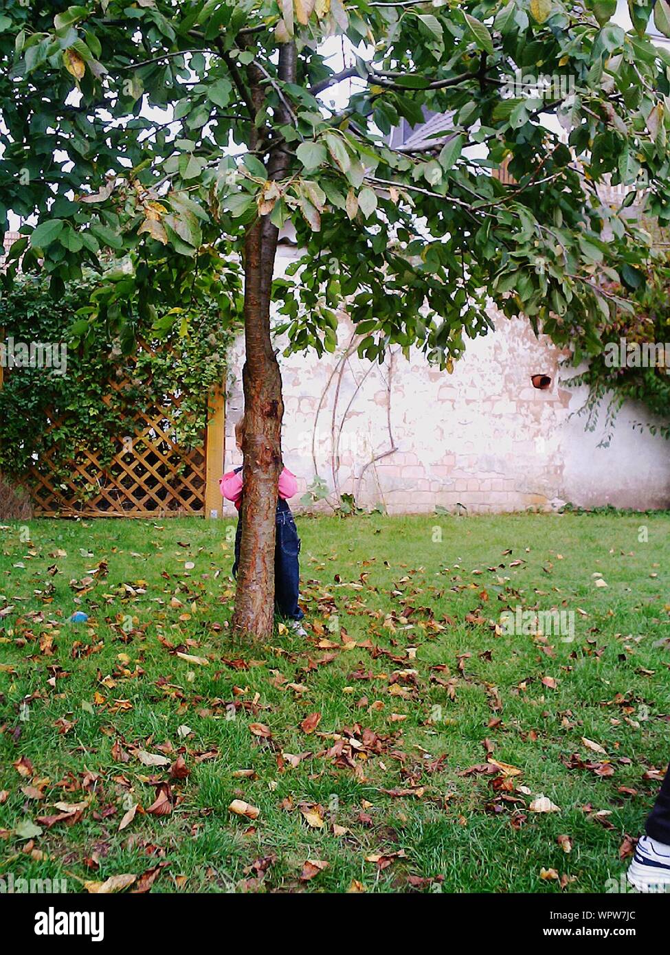 Child yard hi-res stock photography and images - Alamy