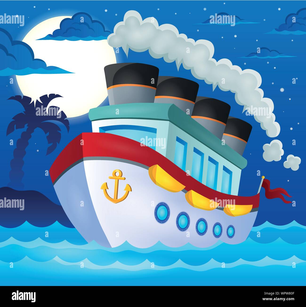 Sea stars summer nautical Stock Vector Images - Alamy