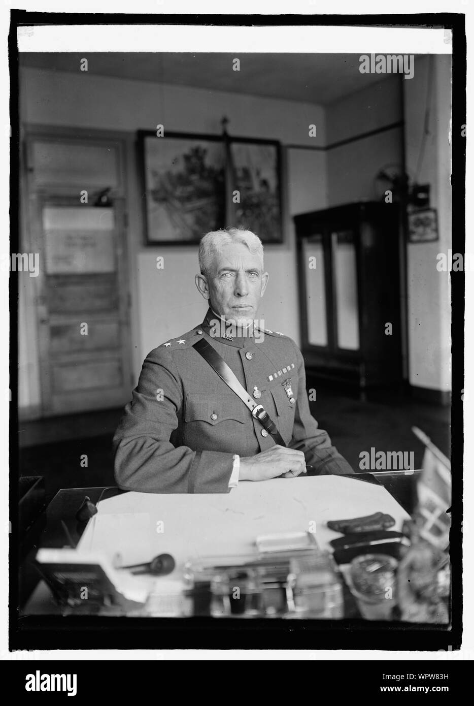 Maj. Gen. Robert H. Allen, U.S.A. Chief of Infantry, 3/28/25 Stock ...