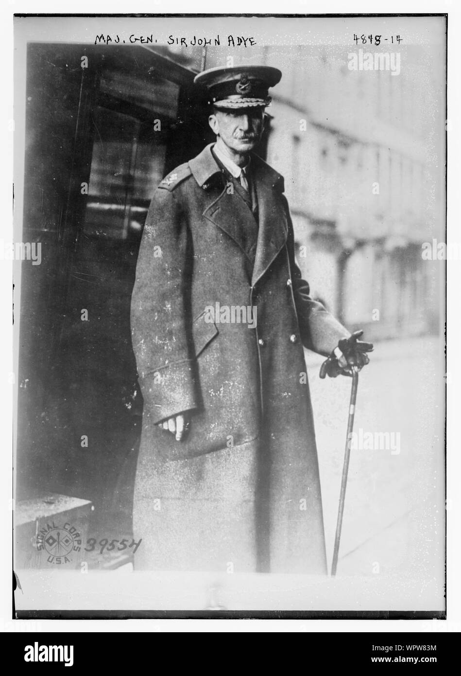 Maj Gen Sir John Adye Stock Photo - Alamy