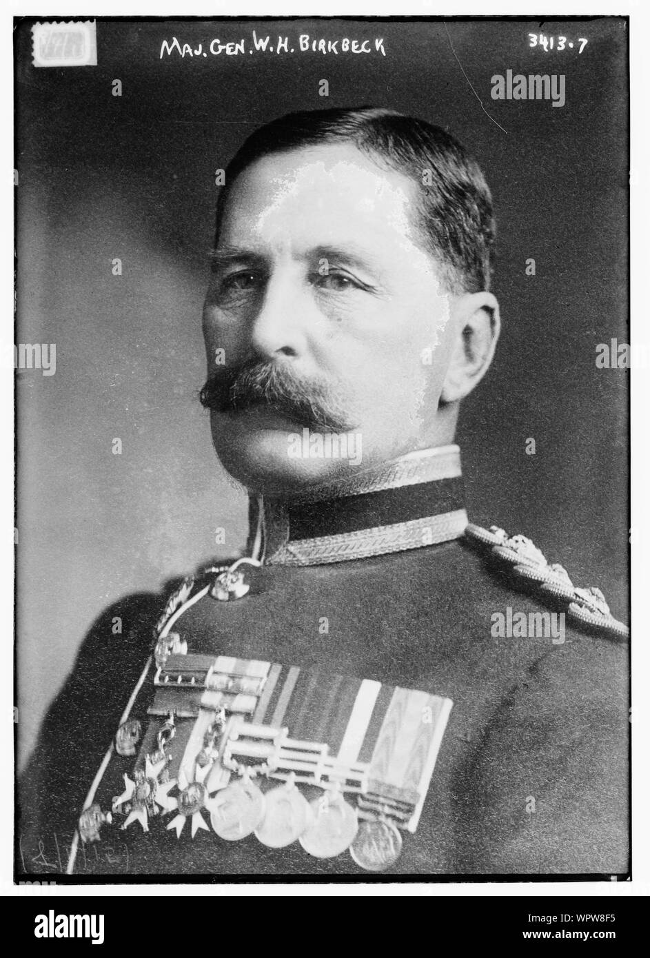 Maj. Gen. W.H. Birkbeck Stock Photo - Alamy