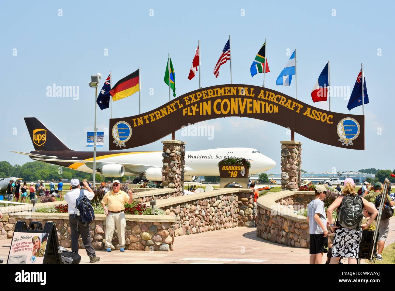 Built in 1971, the original Brown Arch served as the official ...