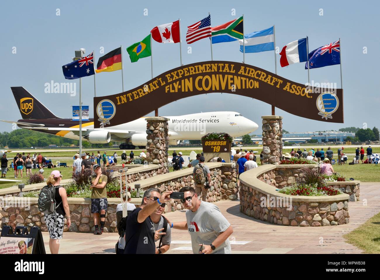 Built in 1971, the original Brown Arch served as the official ...