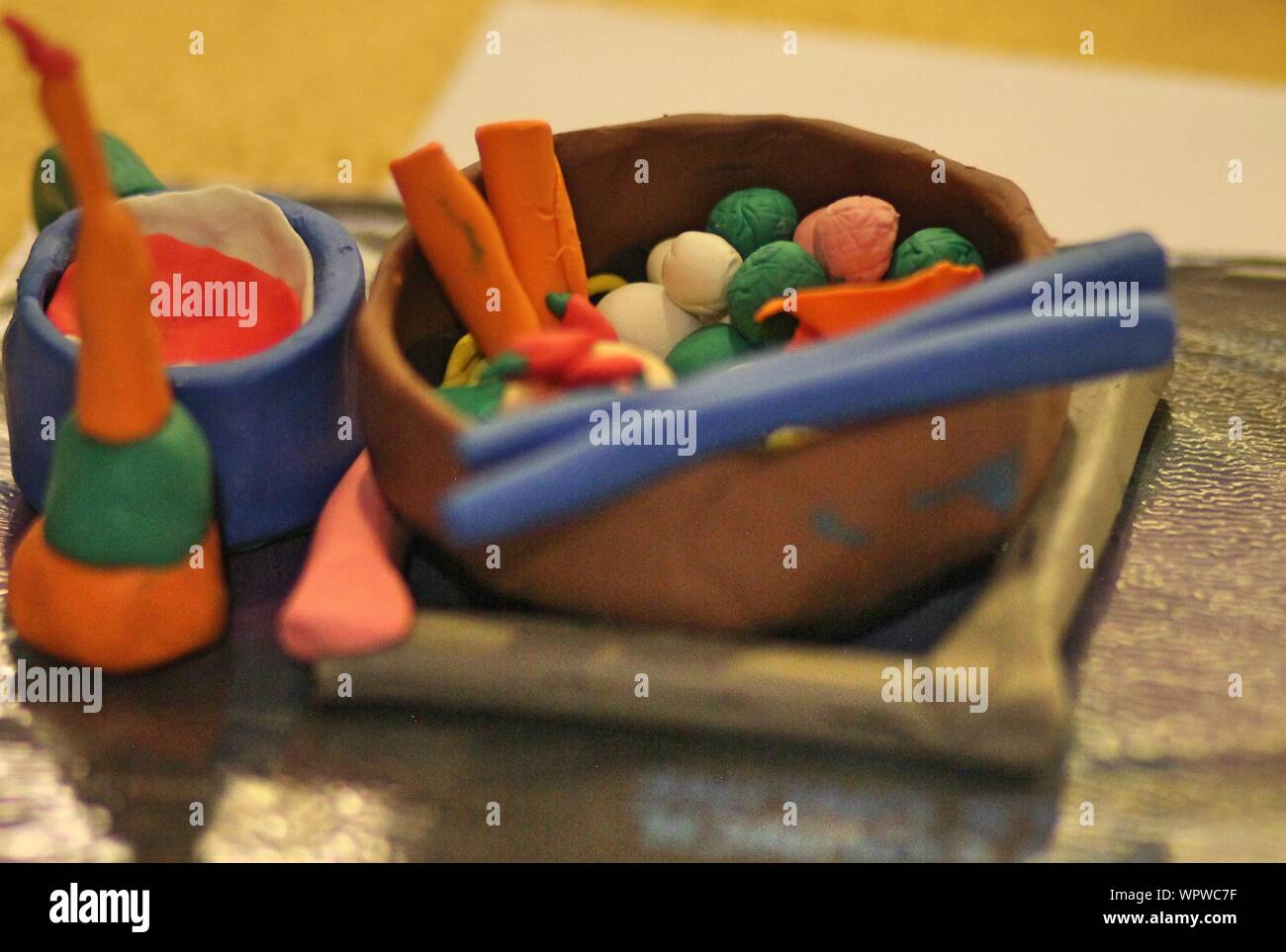 Child model craft hi-res stock photography and images - Alamy