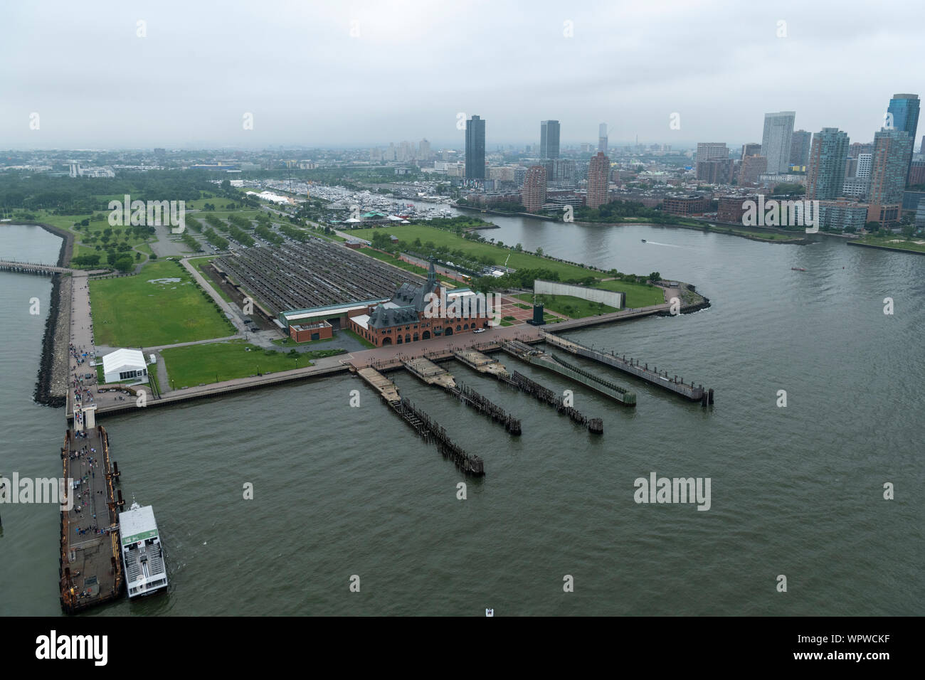 Central Railroad of New Jersey Terminal, New Jersey , USA Stock Photo ...