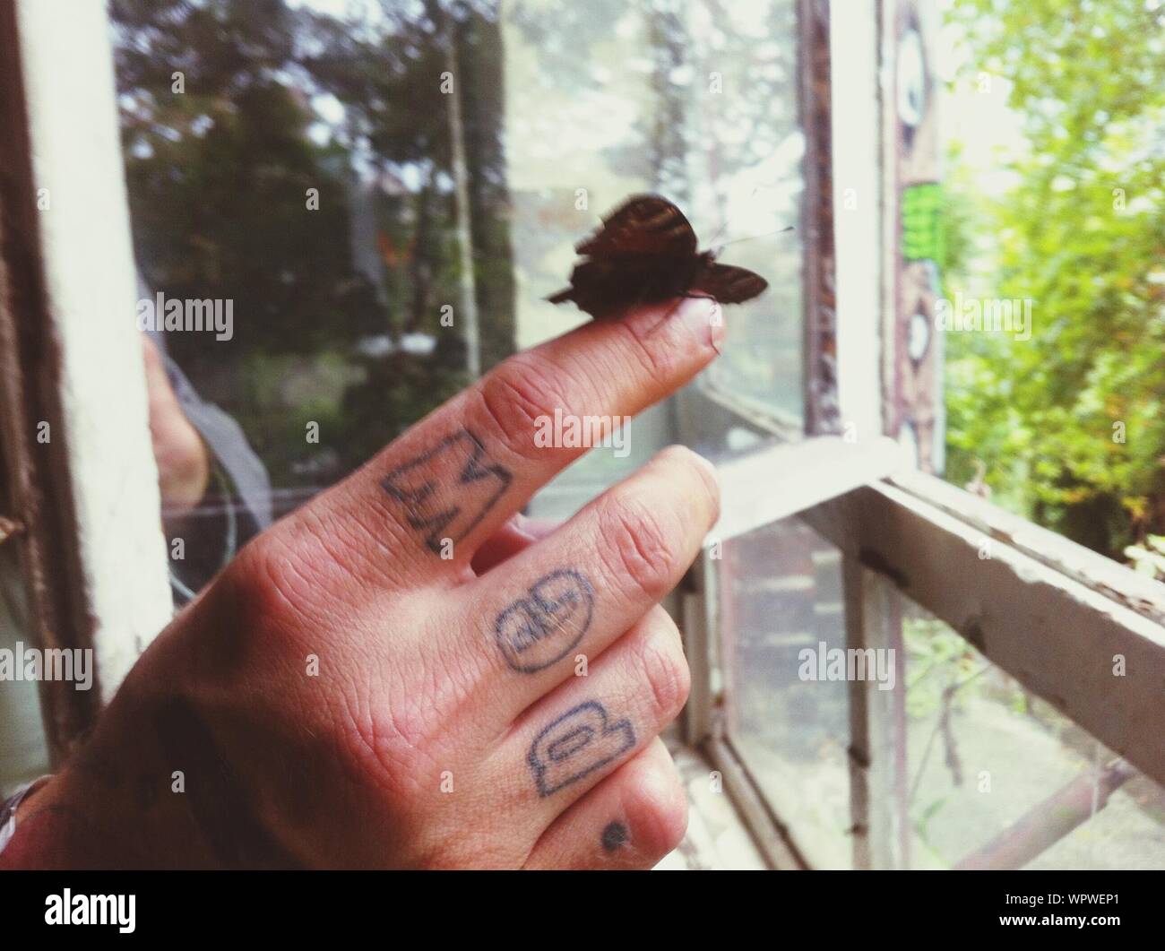 Butterfly man hi-res stock photography and images - Alamy