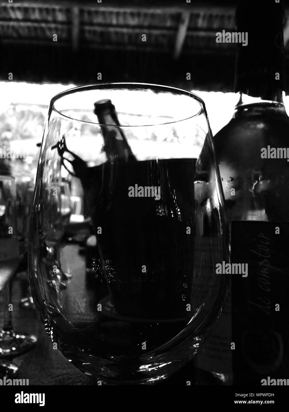 Bar counter view hi-res stock photography and images - Alamy