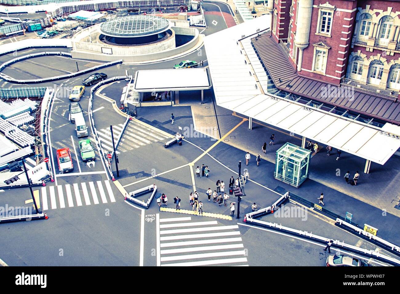 Zebra Crossing Aerial High Resolution Stock Photography and Images - Alamy
