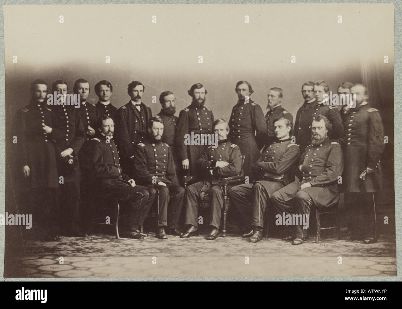 American general staff hi-res stock photography and images - Alamy