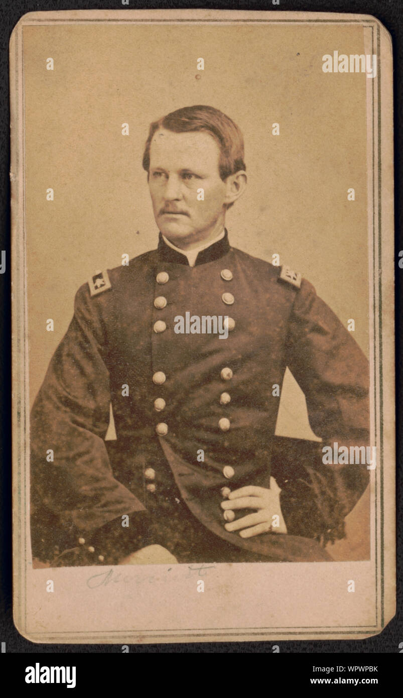 Major General Wesley Merritt of 2nd Regular Army Cavalry Regiment and ...