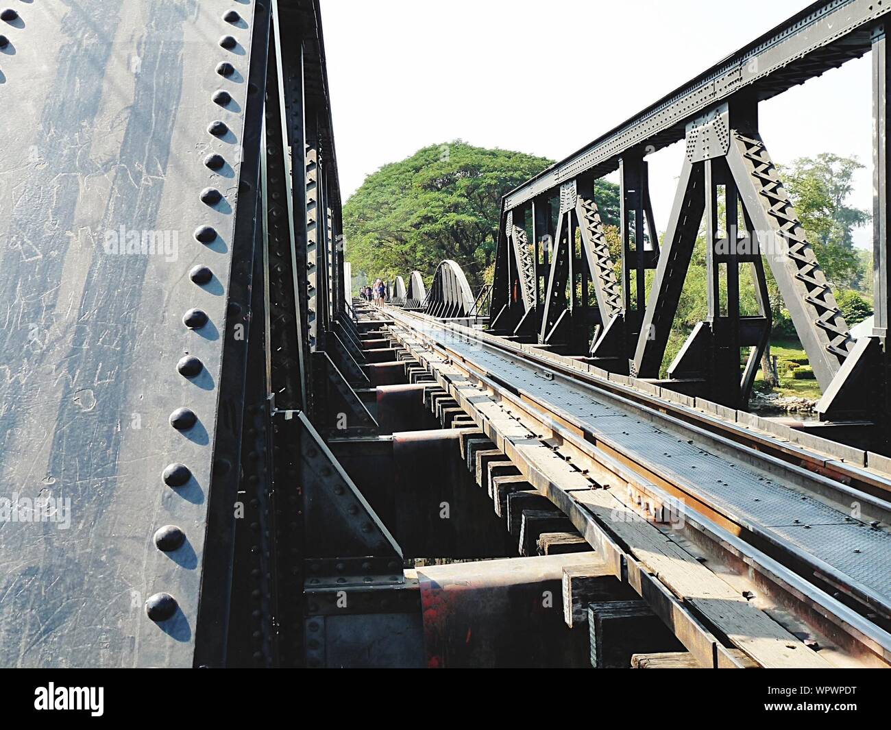 Railway railings hi-res stock photography and images - Alamy