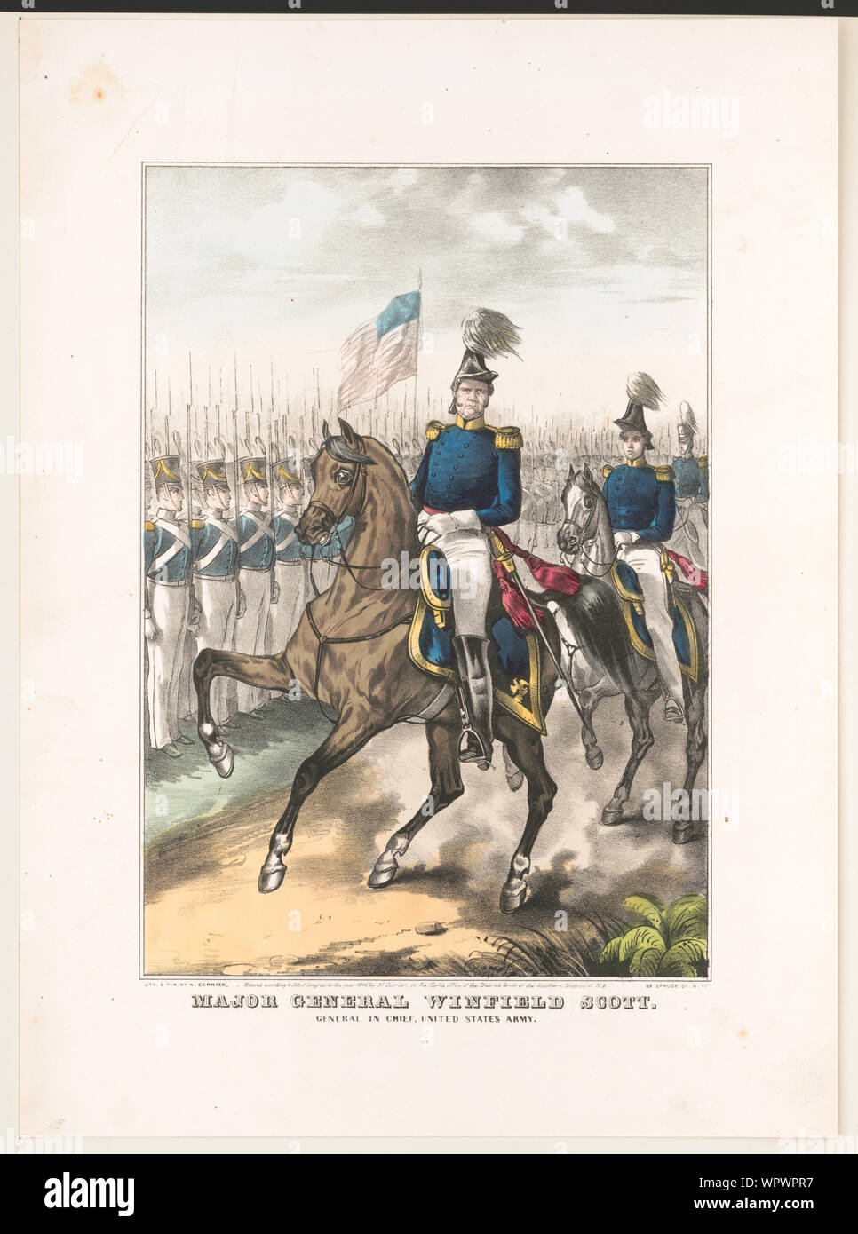 Major General Winfield Scott. General in chief, United States Army ...