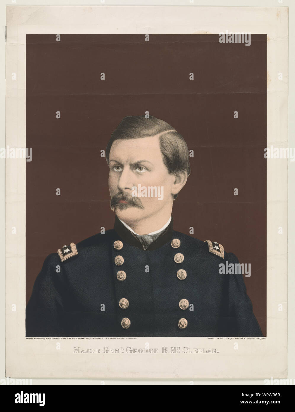 Major Genl. George B. McClellan Stock Photo - Alamy