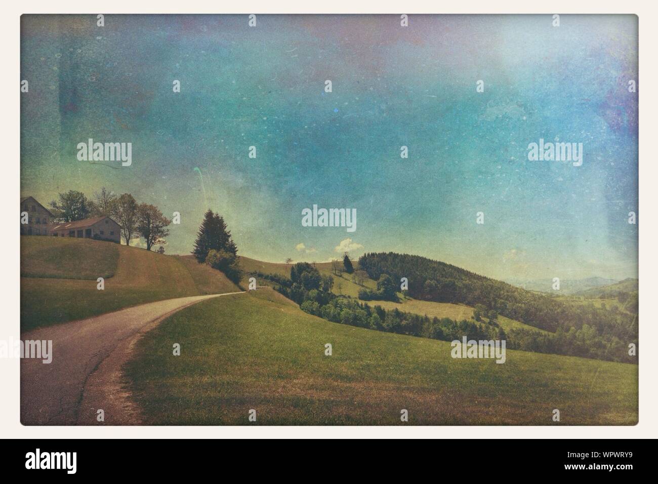 Pastoral landscape hi-res stock photography and images - Alamy