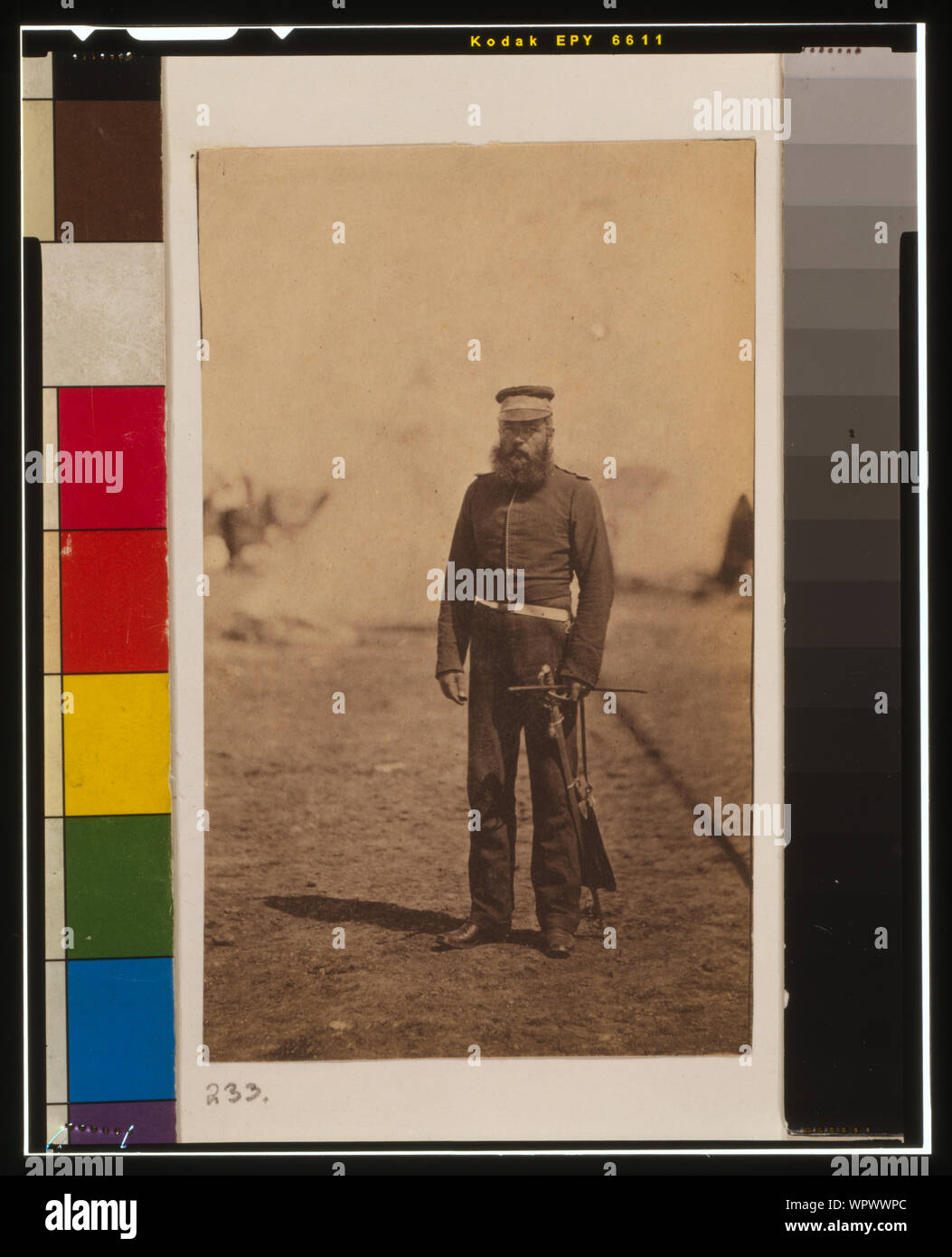 Major Pipon, Royal Artillery Stock Photo - Alamy