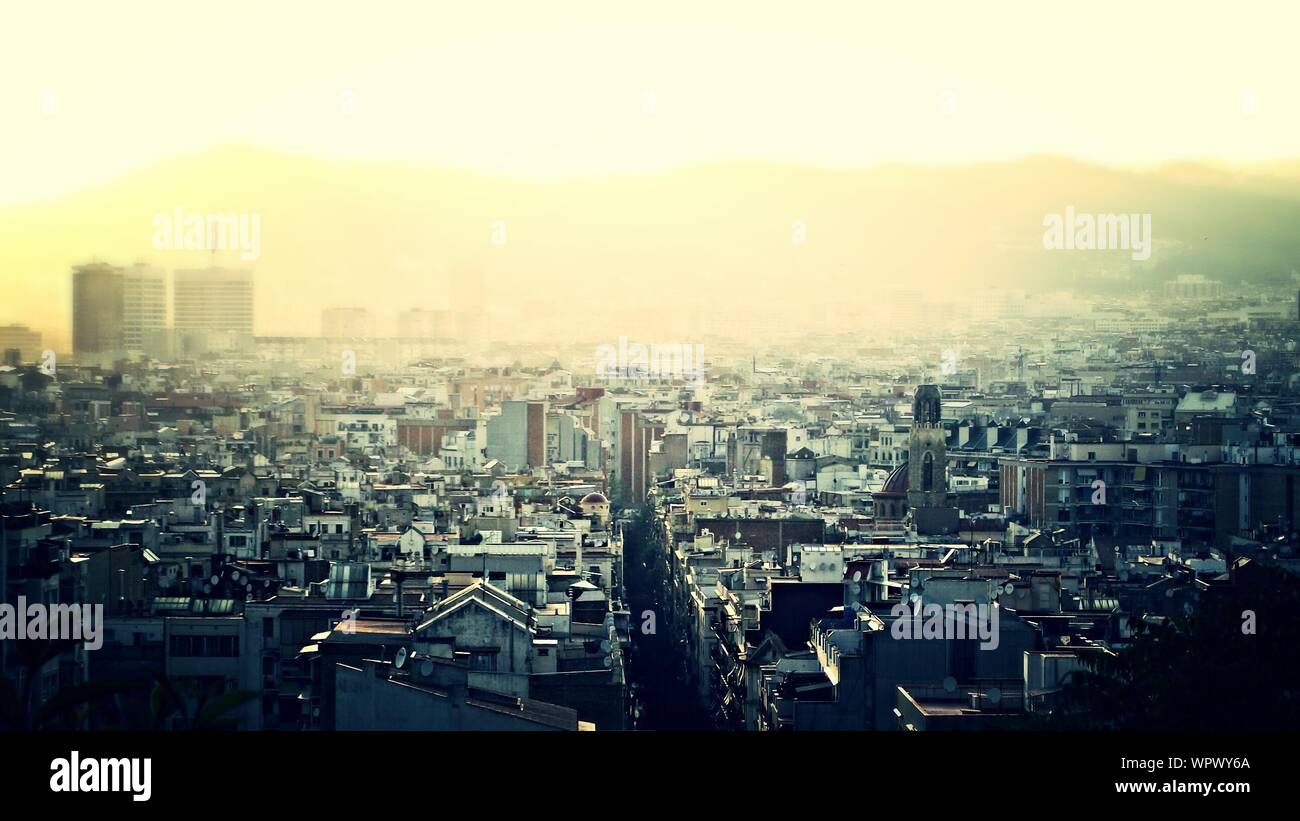 Dense neighborhood hi-res stock photography and images - Alamy