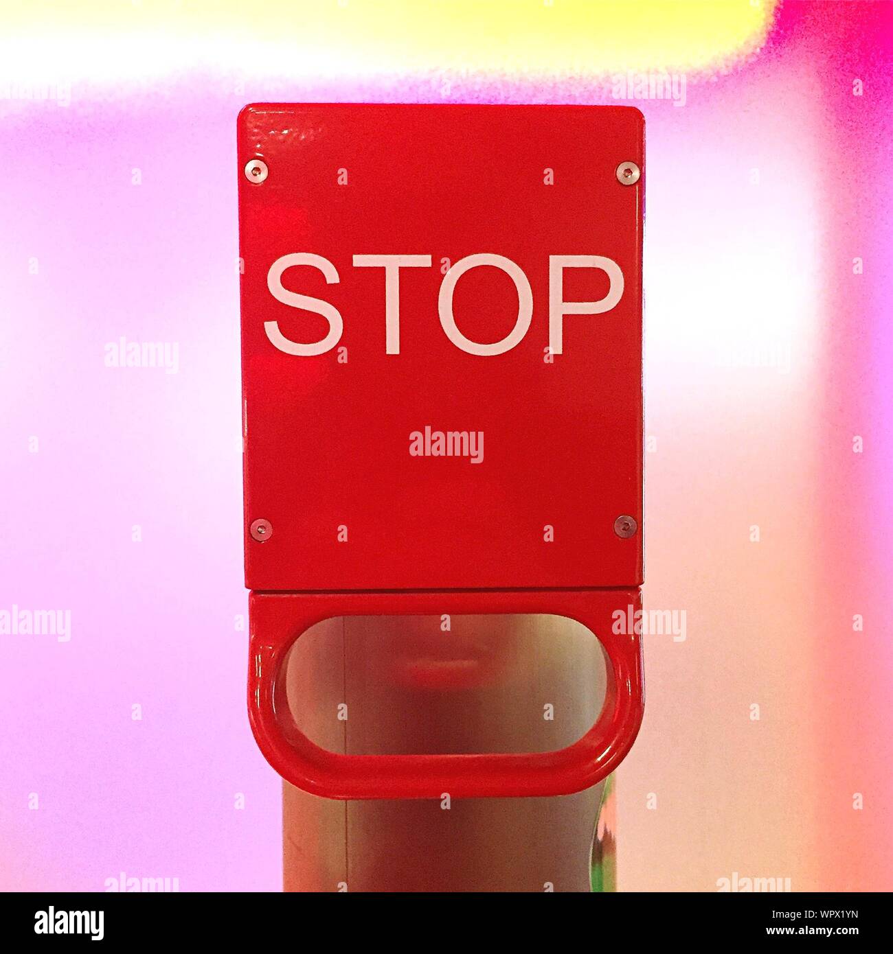 Escalator emergency stop button hi-res stock photography and images - Alamy