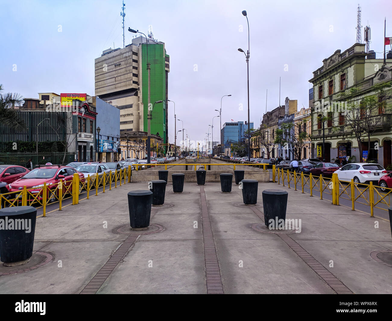 PNP Policia Nacional del Peru Headquarters in the old center of Lima ...